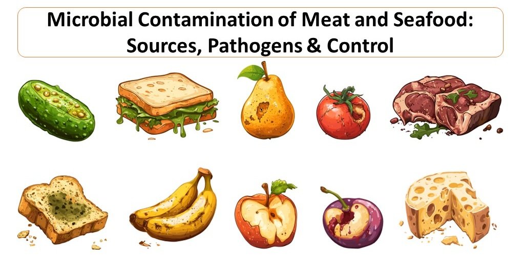 Microbial Contamination of Meat and Seafood: Sources, Pathogens & Control