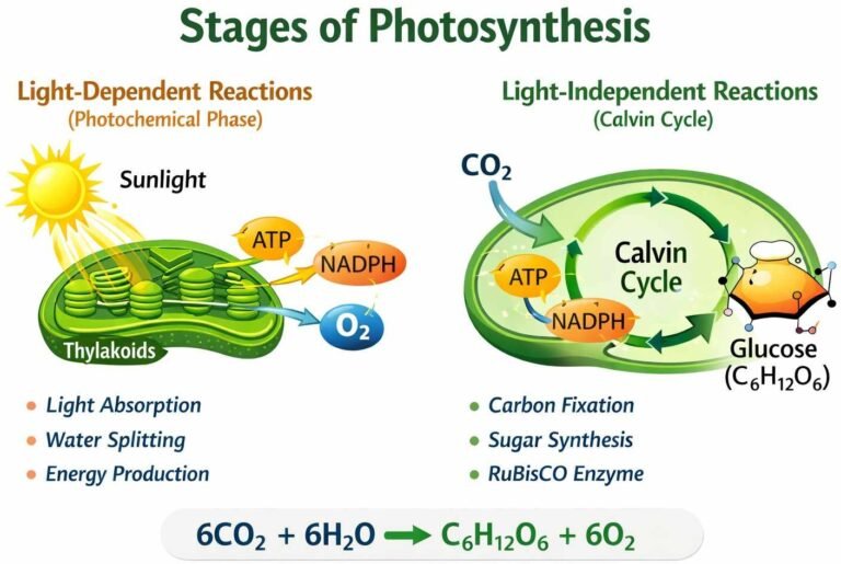 Photosynthesis: Definition, Steps, Equation, Types & Importance ...