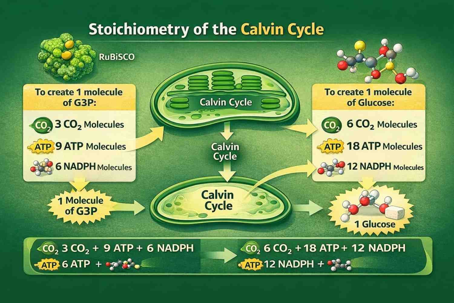 C3 Pathway (Calvin–Benson Cycle): Complete Explanation - Microbiology Notes