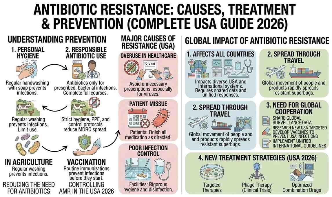 Antibiotic Resistance: Causes, Mechanisms, Impact, and Prevention in ...